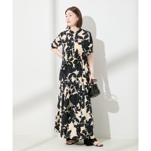 ジャーナルスタンダード レサージュ（journal standard L’essage）/《別注》【LUSANA / ルサーナ】 CARL MAXI DRESS：ワンピース