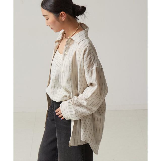 ジャーナルスタンダード レサージュ（journal standard L’essage）/《セット》シアーストライプ/ムジシャツ＆キャミブラウス
