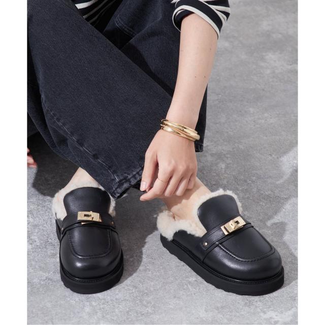 ジャーナルスタンダード レサージュ（journal standard L’essage）/【CAMINANDO/カミナンド】SHEARING BACKLE SANDALS：サンダル