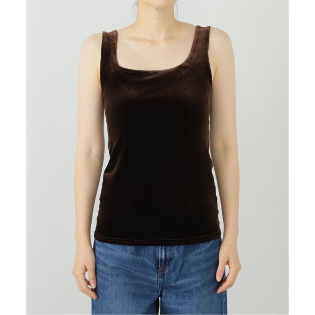 ジャーナルスタンダード レサージュ（journal standard L’essage）/【SIMONE WILD/シモーネ ワイルド】VELVET SINGLET：タンクトップ