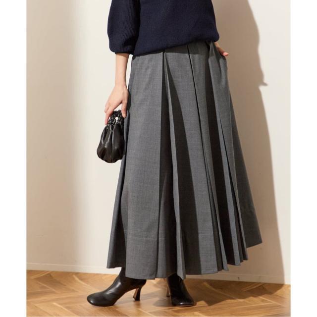 ジャーナルスタンダード レサージュ（journal standard L’essage）/《追加》WOOLプリーツスカート