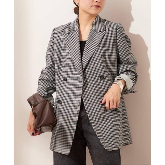 ジャーナルスタンダード レサージュ（journal standard L’essage）/2/48チェックジャケット