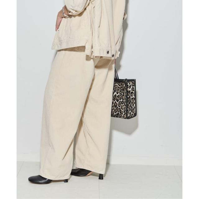 ジャーナルスタンダード レサージュ（journal standard L’essage）/【HAIKURE/ハイクル】BETHANY ASIAN FIT VELVET VIC：コーデュロイパ