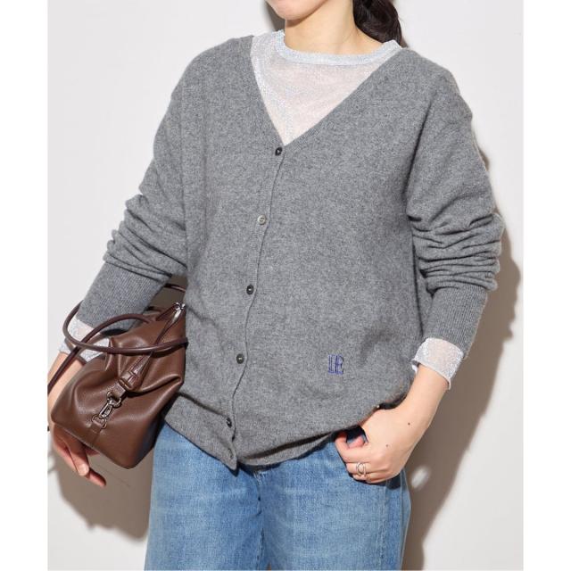 ジャーナルスタンダード レサージュ（journal standard L’essage）/ラクーンMIX Vネックカーディガン