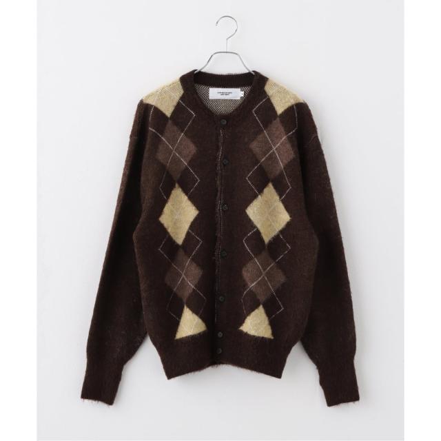 ジャーナルスタンダード レサージュ（journal standard L’essage）/【JANE SMITH】 7G WOOL JACQUARD ARGYLE CD：カーディガン