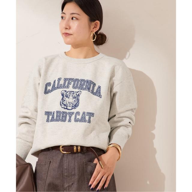 ジャーナルスタンダード レサージュ（journal standard L’essage）/《追加予約2》【MIXTA/ミクスタ】CALIFORNIA TABBY CAT CREW SWEAT