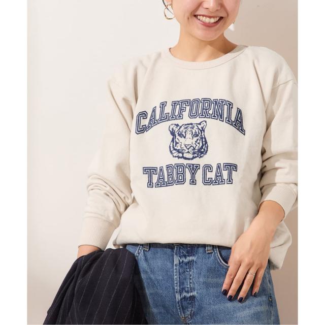 ジャーナルスタンダード レサージュ（journal standard L’essage）/《追加予約2》【MIXTA/ミクスタ】CALIFORNIA TABBY CAT CREW SWEAT