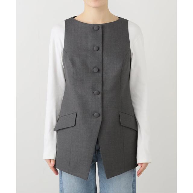 【NEW】ジャーナルスタンダード レサージュ（journal standard L’essage）/【ROHE/ロヘ】Boat−neck waistcoat
