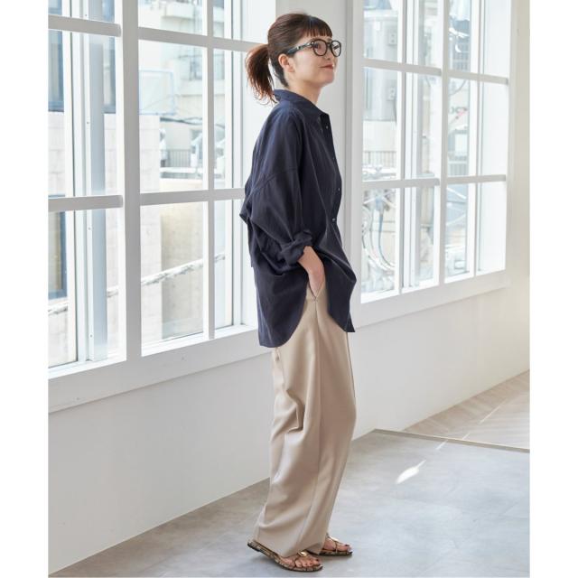 スピック＆スパン（Spick and Span）/《追加》ガーメントダイカシュクールシャツ