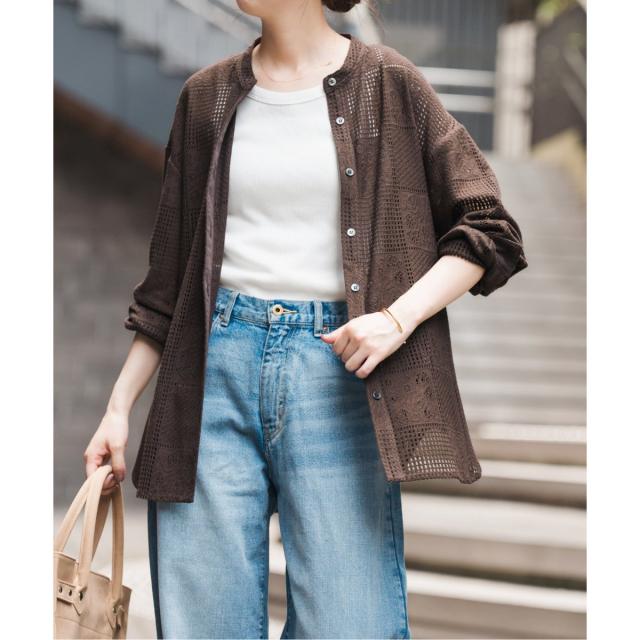 スピック＆スパン（Spick and Span）/《追加3》PEレースシャツ