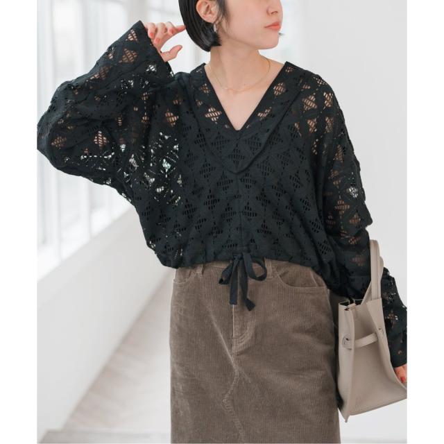 スピック＆スパン（Spick and Span）/《追加》Uhr / ウーア 別注Lace Foodie Tops