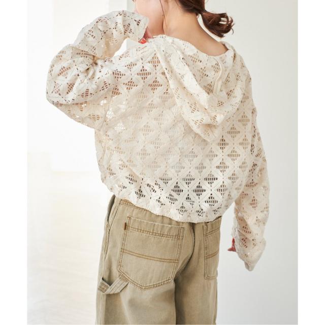 スピック＆スパン（Spick and Span）/《追加》Uhr / ウーア 別注Lace Foodie Tops