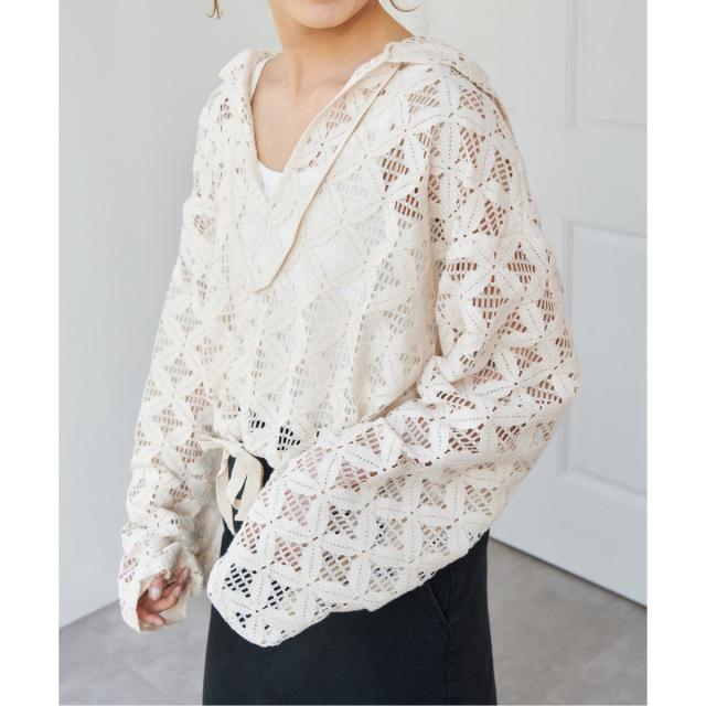 スピック＆スパン（Spick and Span）/《追加》Uhr / ウーア 別注Lace Foodie Tops