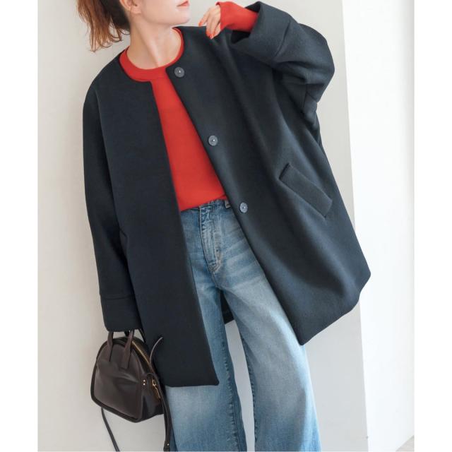 スピック＆スパン（Spick and Span）/TICCA / ティッカ ノーカラーテントコート