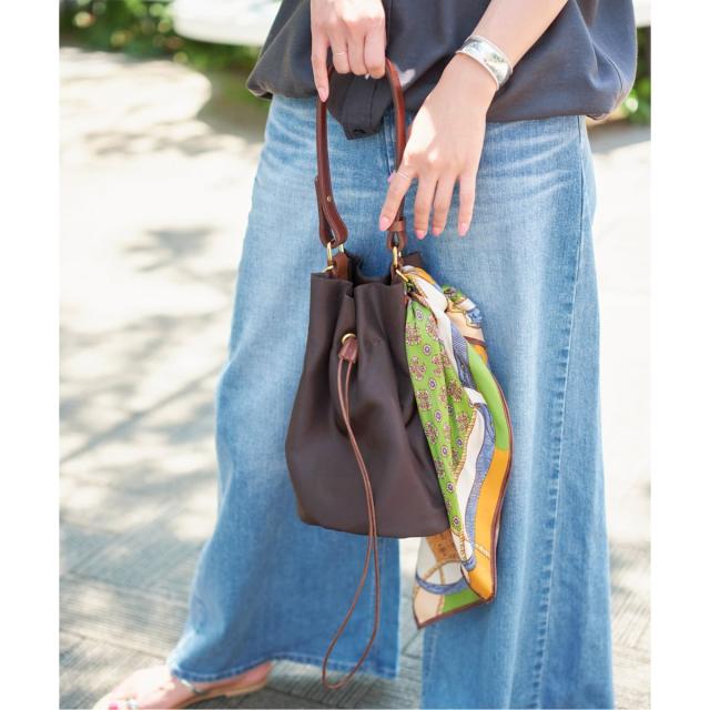 スピック＆スパン（Spick and Span）/《WEB限定 / 追加》manipuri/マニプリ スカーフセットバケツバッグ*