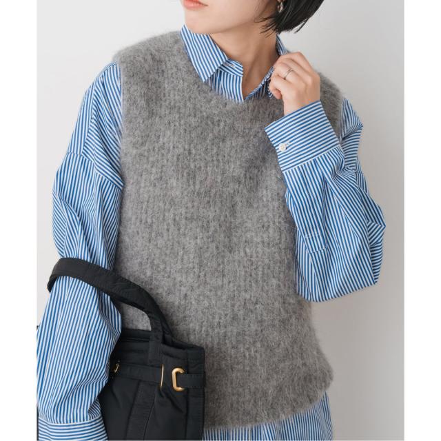 スピック＆スパン（Spick and Span）/アルパカ混ニットベスト