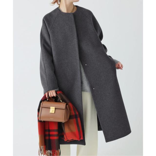 スピック＆スパン（Spick and Span）/S160ビーバーノーカラーコート