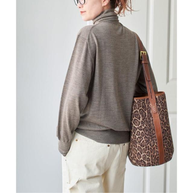 スピック＆スパン（Spick and Span）/《手洗い可 / 追加》18Gタートルネックプルオーバー