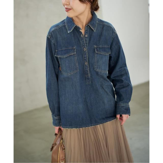 スピック＆スパン（Spick and Span）/5 1/2 PULLOVER SHIRT