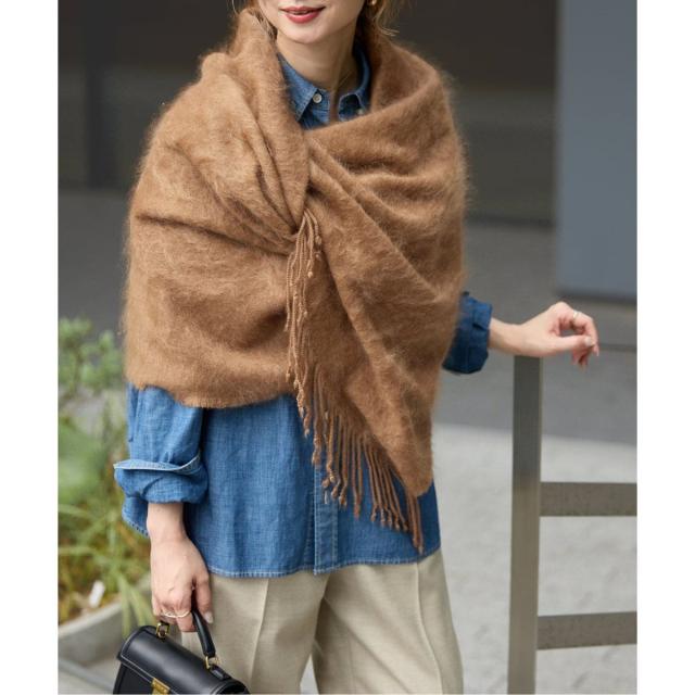 スピック＆スパン（Spick and Span）/Spick & Span カシミヤストールファー加工