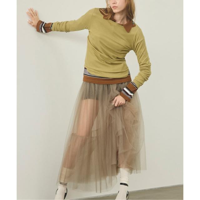 スピック＆スパン（Spick and Span）/Glyph Tulle Skirt