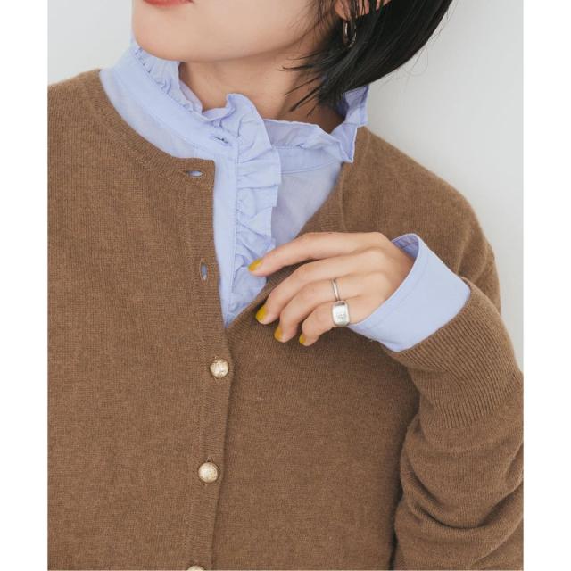 スピック＆スパン（Spick and Span）/フリルシャツ