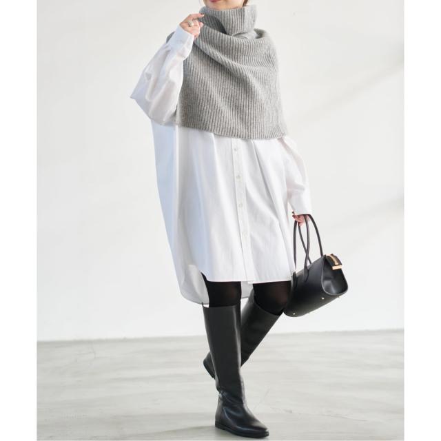 スピック＆スパン（Spick and Span）/シャツミニワンピース