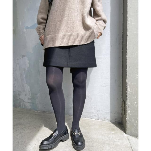 スピック＆スパン（Spick and Span）/《追加》メルトンAラインミニスカート