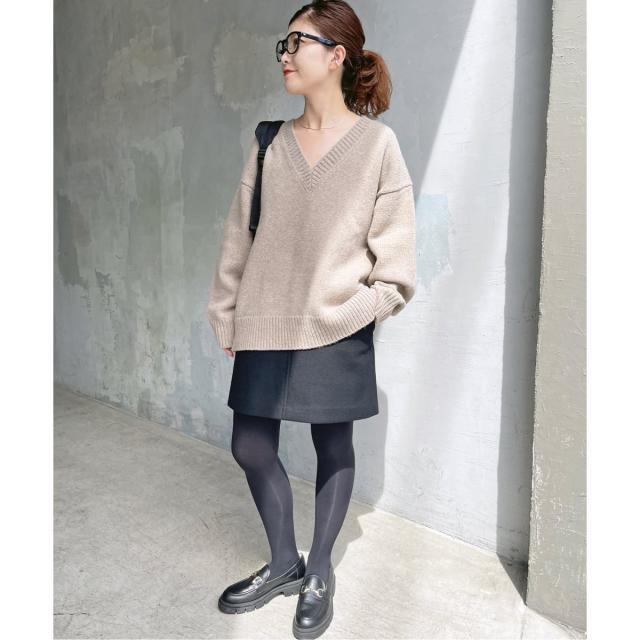 スピック＆スパン（Spick and Span）/《追加》メルトンAラインミニスカート