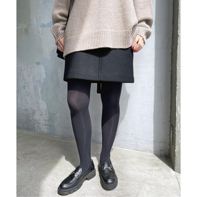 スピック＆スパン（Spick and Span）/《追加》メルトンAラインミニスカート