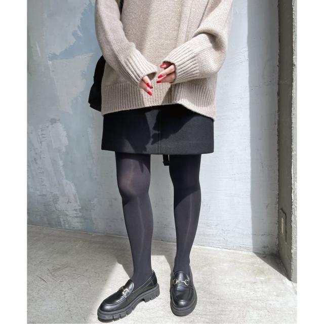 スピック＆スパン（Spick and Span）/《追加》メルトンAラインミニスカート
