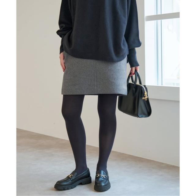 スピック＆スパン（Spick and Span）/《追加》メルトンAラインミニスカート