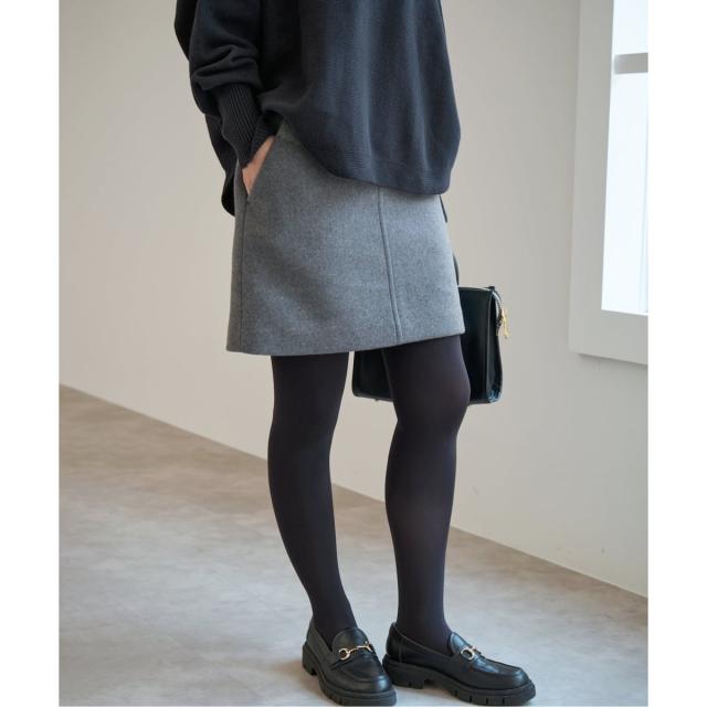スピック＆スパン（Spick and Span）/《追加》メルトンAラインミニスカート