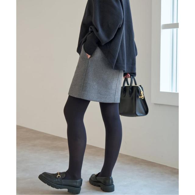 スピック＆スパン（Spick and Span）/《追加》メルトンAラインミニスカート