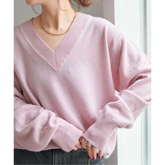 スピック＆スパン（Spick and Span）/《WEB限定カラー有り》カシミヤ混Vネックプルオーバー