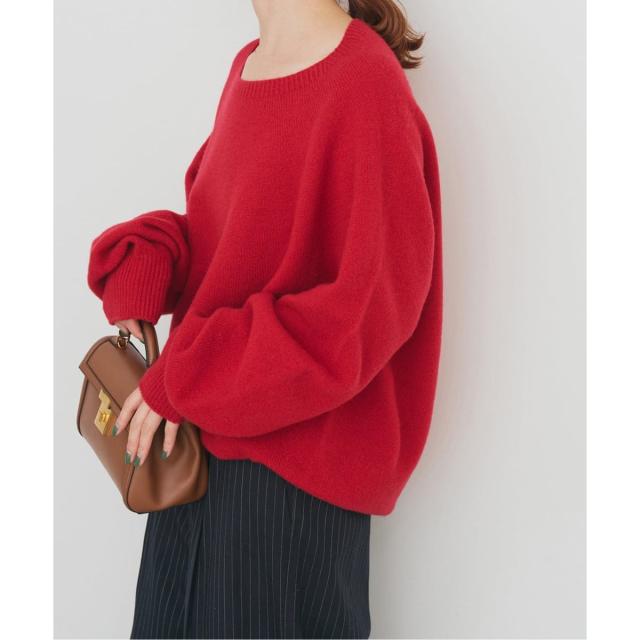 スピック＆スパン（Spick and Span）/《新色有り / 追加》ニュアンスコクーンシルエットニット