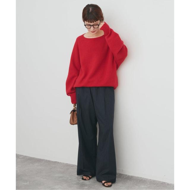 スピック＆スパン（Spick and Span）/《新色有り / 追加》ニュアンスコクーンシルエットニット