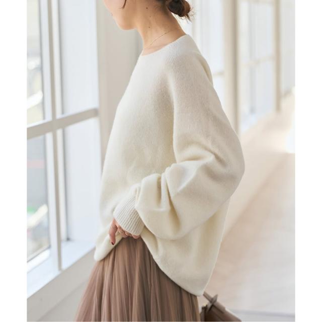 スピック＆スパン（Spick and Span）/《新色有り / 追加》ニュアンスコクーンシルエットニット