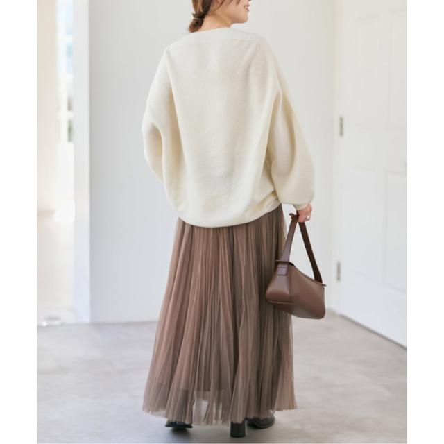 スピック＆スパン（Spick and Span）/《新色有り / 追加》ニュアンスコクーンシルエットニット