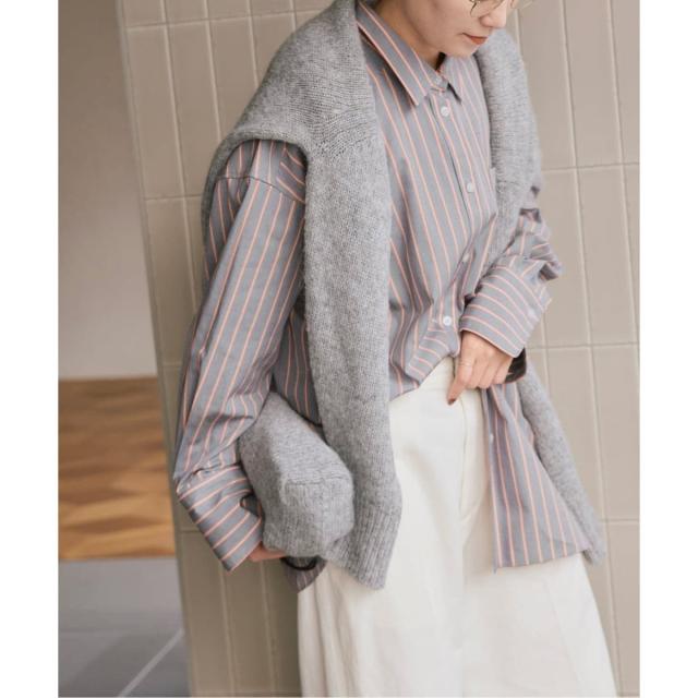 スピック＆スパン（Spick and Span）/a&m マルチストライプシャツ