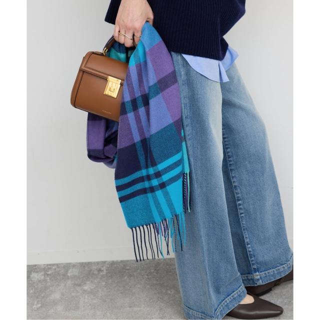 スピック＆スパン（Spick and Span）/《WEB限定 / 追加2予約》Spick & Span カシミヤチェックストール