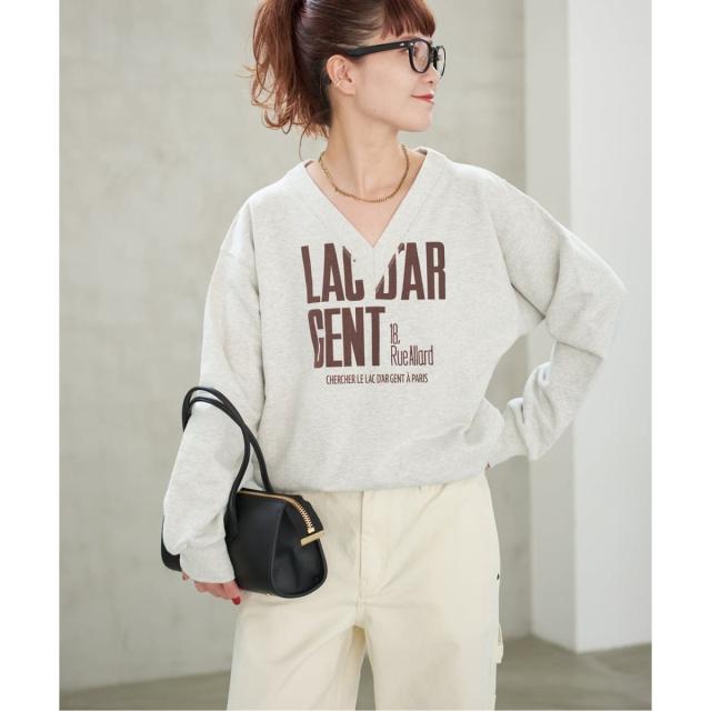 スピック＆スパン（Spick and Span）/《追加2》La Hutte / ラ ユット 別注Vネックスウェット*