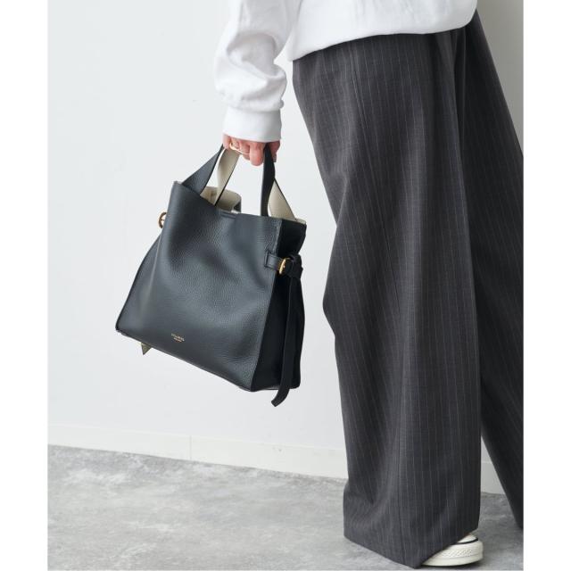 スピック＆スパン（Spick and Span）/《予約》VIOLAd’ORO / ヴィオラドーロ サイドベルトレザートート