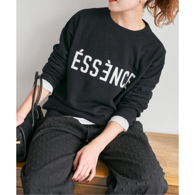 スピック＆スパン（Spick and Span）/《WEB限定 / 追加2》ESSENCEロゴニット