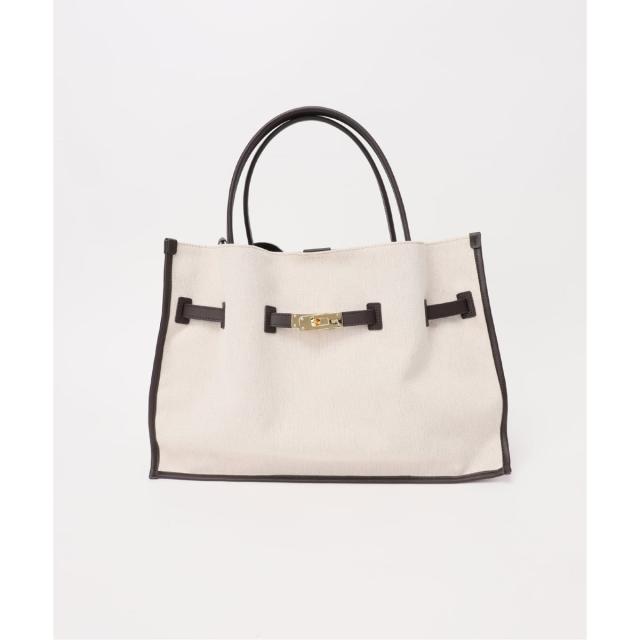 スピック＆スパン（Spick and Span）/《予約》VIOLAd’ORO / ヴィオラドーロ キャンバス*レザートートバッグL*