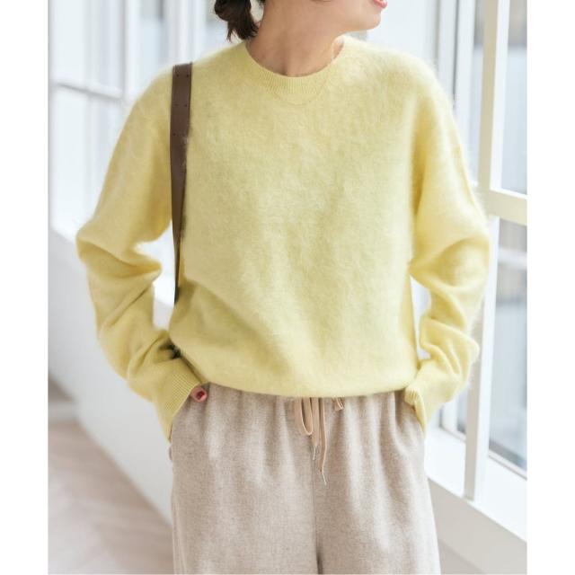 スピック＆スパン（Spick and Span）/ファーカシミヤクルーネックプルオーバー