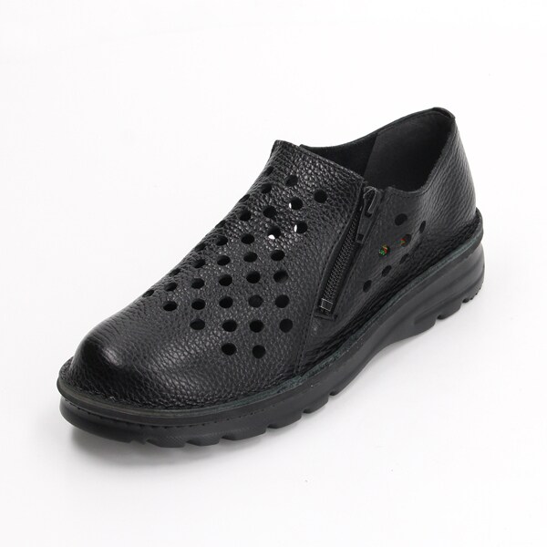 JS ハートレーベル（JS Heartlavel）/軽量☆本革☆ダブルジップスニーカー