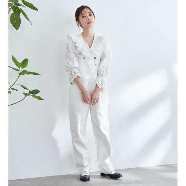 リー（Lee）/【スッキリシルエット】テーパードオーバーオール/サロペット