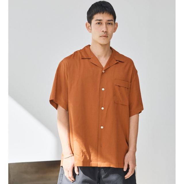 リー（Lee）/【涼】レーヨンハーフスリーブシャツ