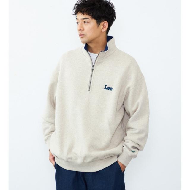 リー（Lee）/ハーフジップスウェット 裏起毛